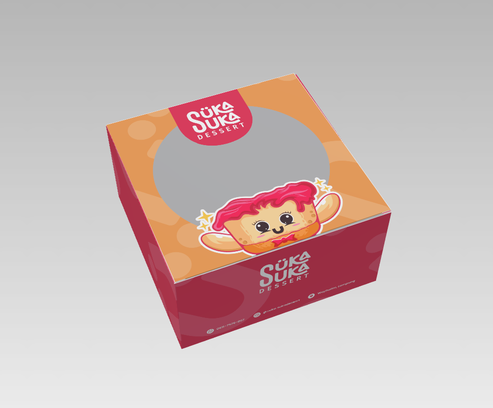 Suka Suka Dessert Packaging Design – Buatin